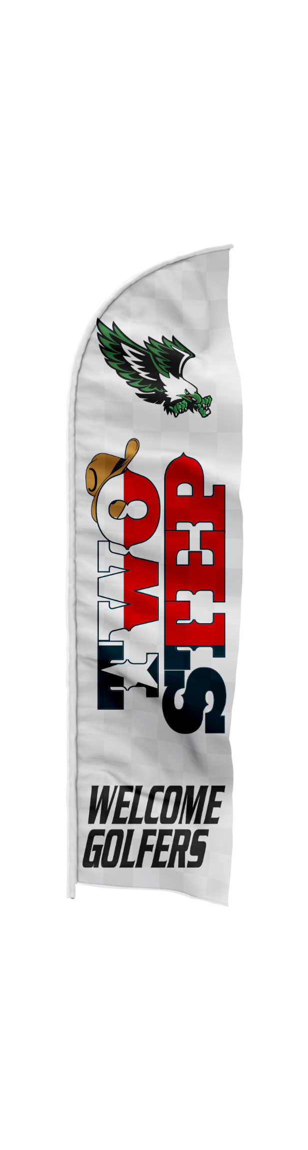 Customized Sail Flags – Custom Golf Event Flags | Caddy Shack – caddy-shack